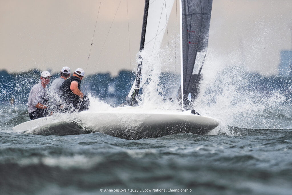 Day 0 Report - Squalls Sweep Practice Racing Off Course - E Scow 2023 ...